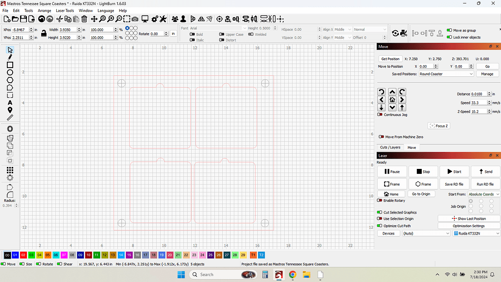 Template Positioning - LightBurn Software Questions - LightBurn ...