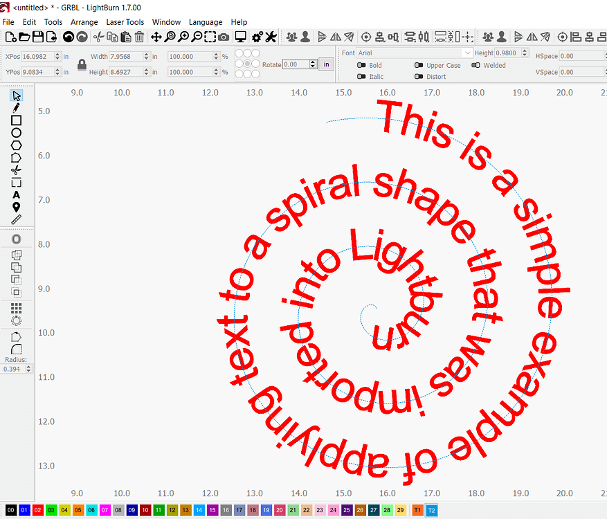 Apply path to text with imported shape - LightBurn Software Questions - LightBurn Software Forum