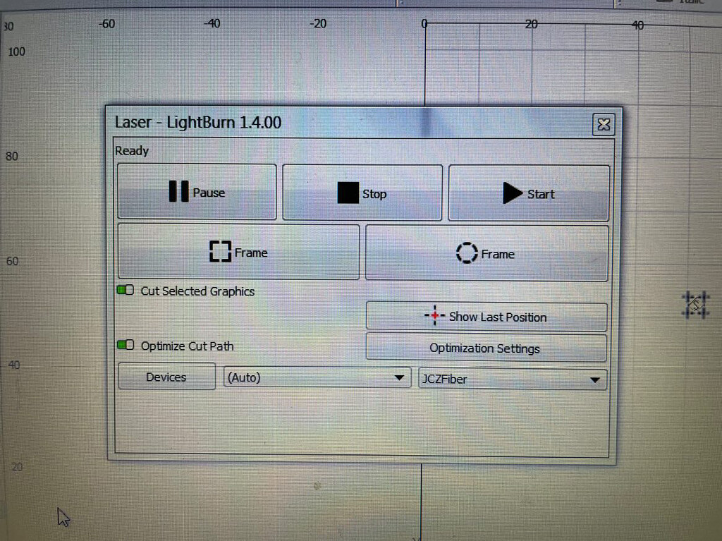 Lightburn Laser Button doesn’t work - LightBurn Software Questions - LightBurn Software Forum