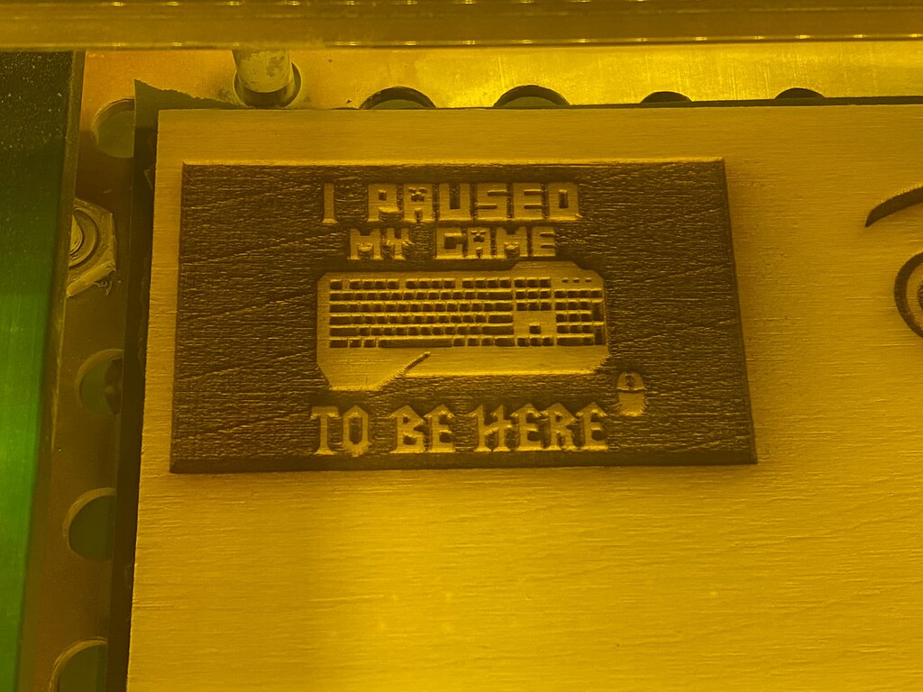 Strange pattern emerging - LightBurn Hardware Compatibility - LightBurn ...