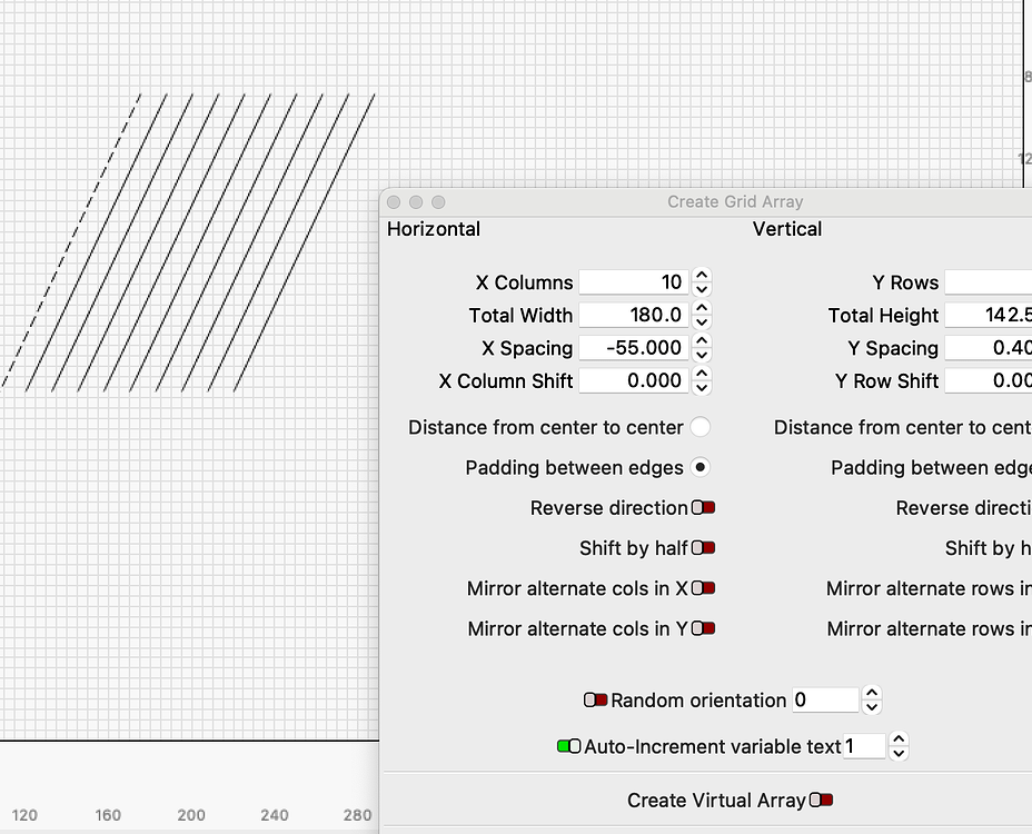 Drawing parallel lines - LightBurn Software Questions - LightBurn Software Forum