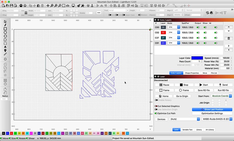 How to prepare a file so that all pieces can be adjusted for kerf ...