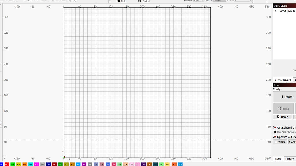How do I enlarge the grid to fill the space? - LightBurn Software ...