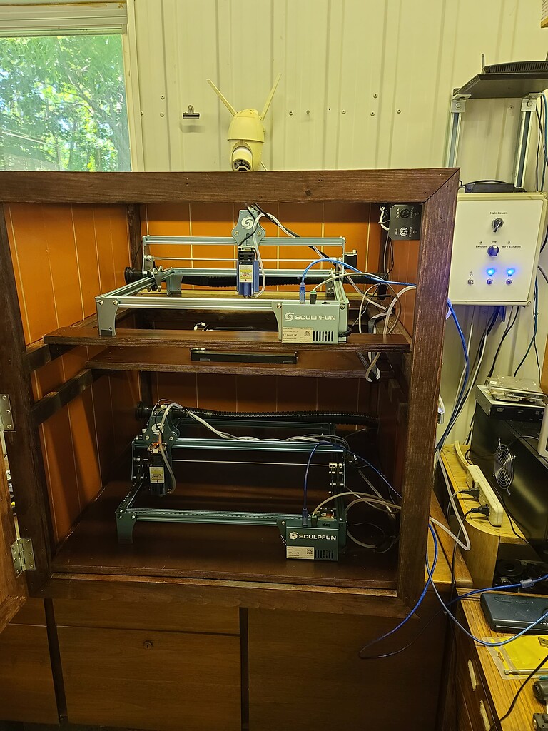 Finally finished my laser box - Finished Creations - LightBurn Software ...