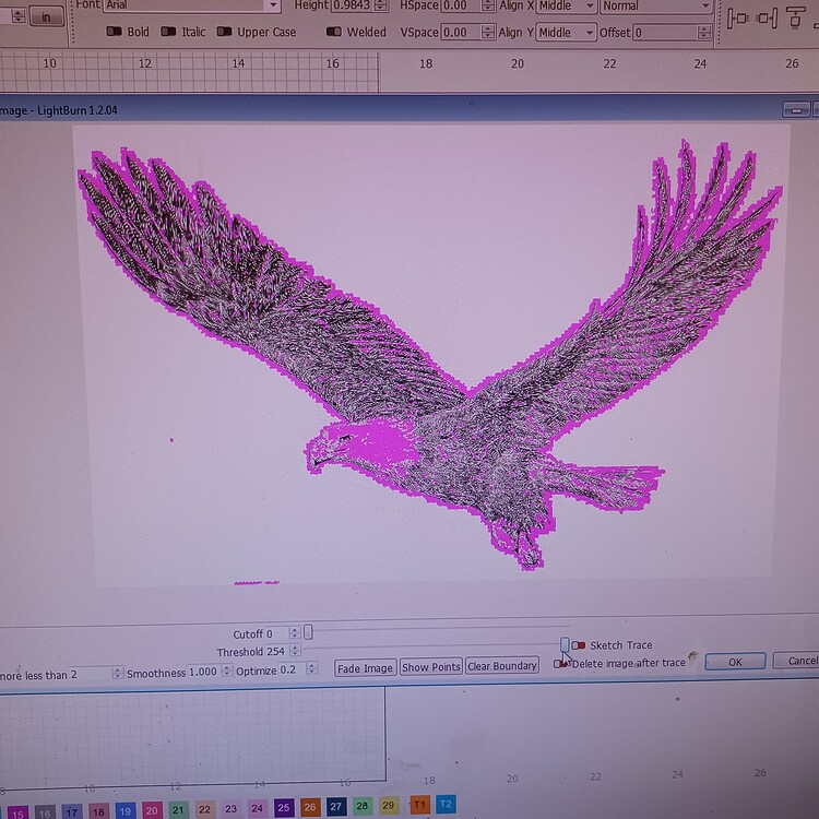 Outlining Picture For Cutting Lightburn Software Questions Lightburn Software Forum