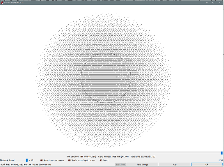 Offset-Fill Acrylic - Tips and Tricks - LightBurn Software Forum