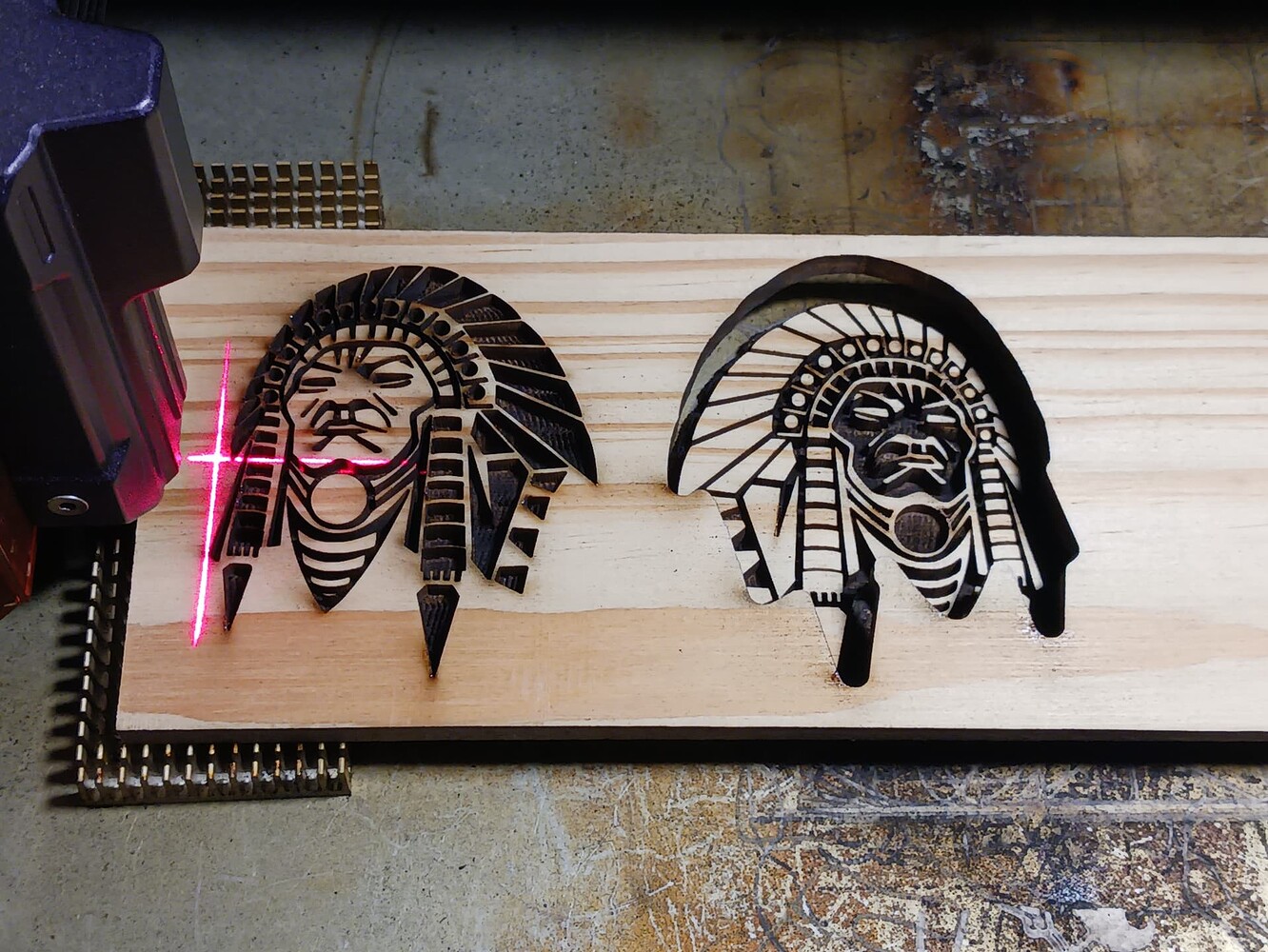 Easy inlays with Lightburn and laser - Community Laser Talk - LightBurn ...