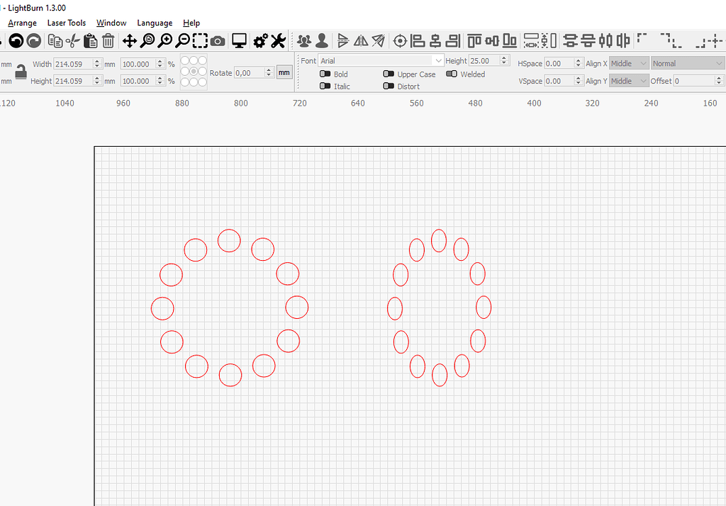 Keeping Aspect Ratio On Individual Objects While Scaling How Lightburn Software Questions