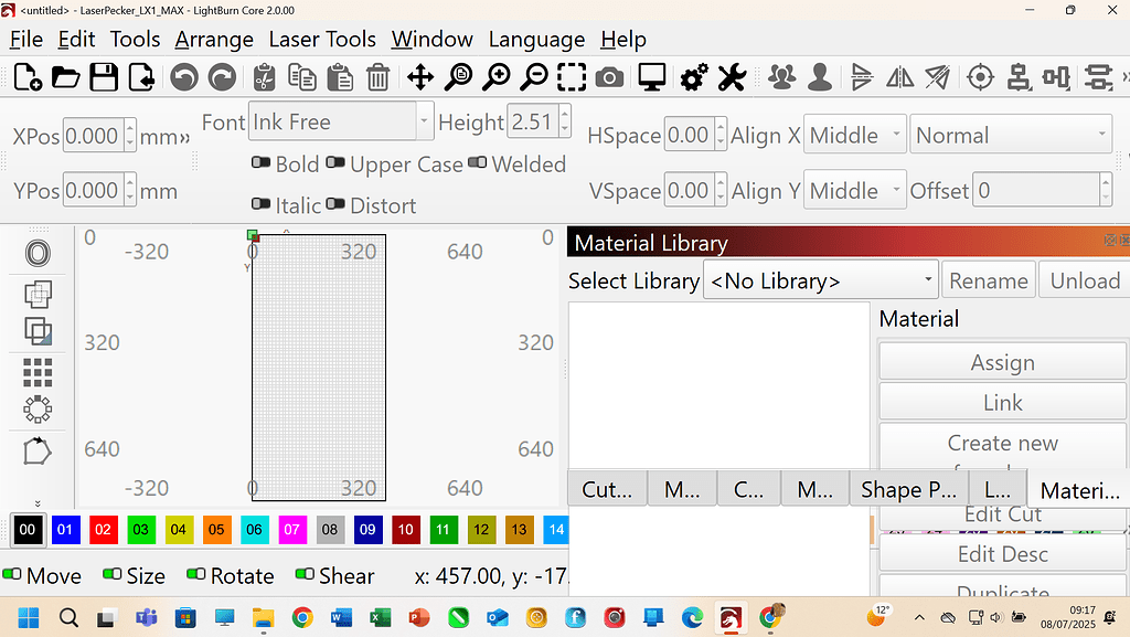 Display problem - LightBurn Software Questions - LightBurn Software Forum