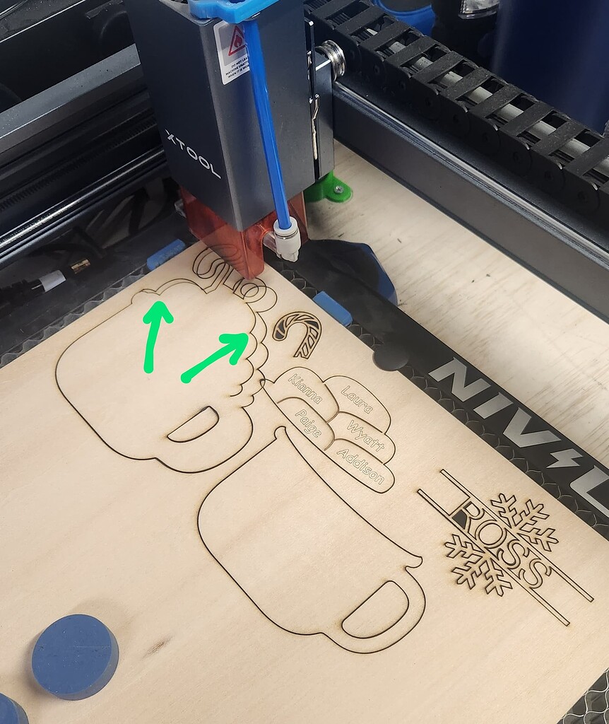 Laser randomly jumps after 1st cut run - LightBurn Hardware ...