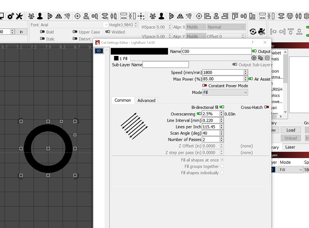 Scan Angle and flood fill - LightBurn Software Questions - LightBurn ...