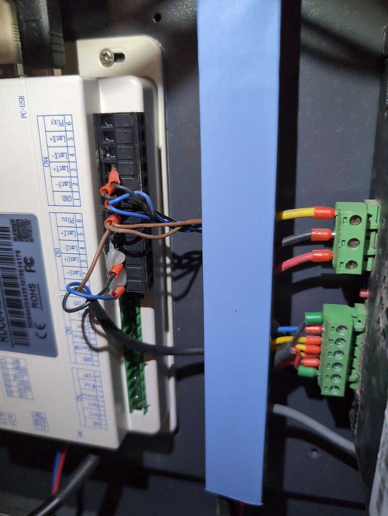 Upgrading mainboard homes to wrong place - Ruida controllers ...
