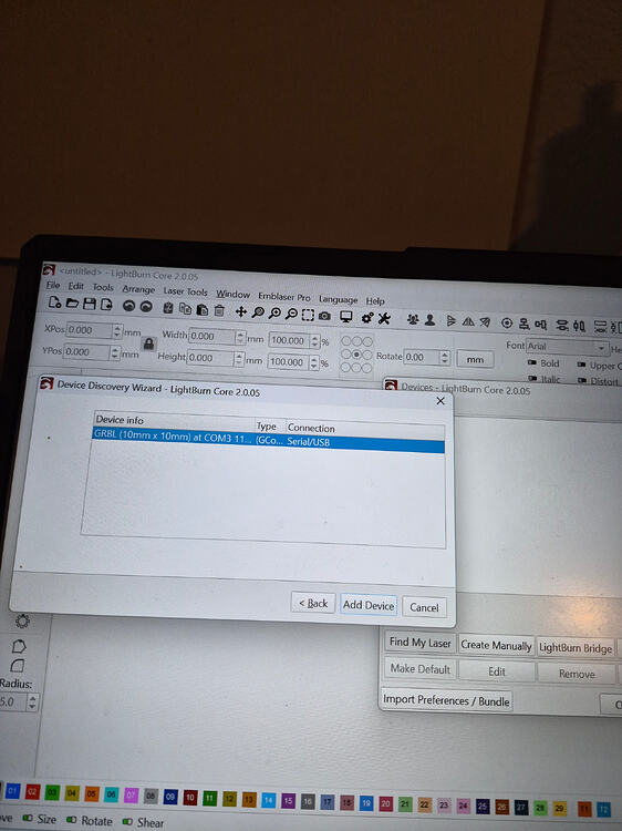 X7/Lightburn diagnostic - Ruida controllers - LightBurn Software Forum