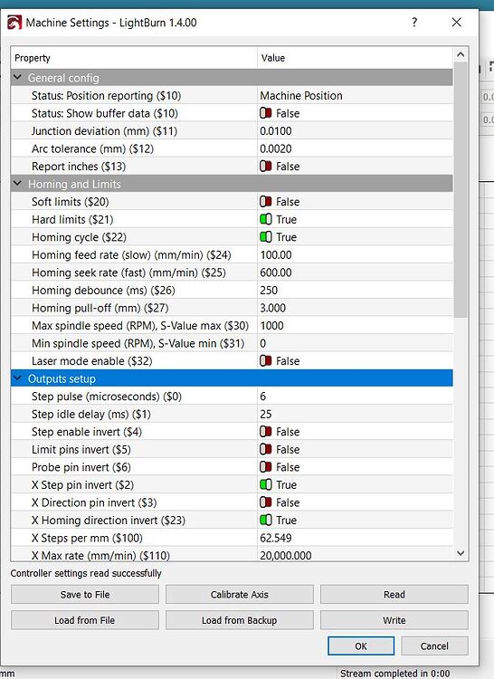 Grbl Homing problems - OS Specific - LightBurn Software Forum