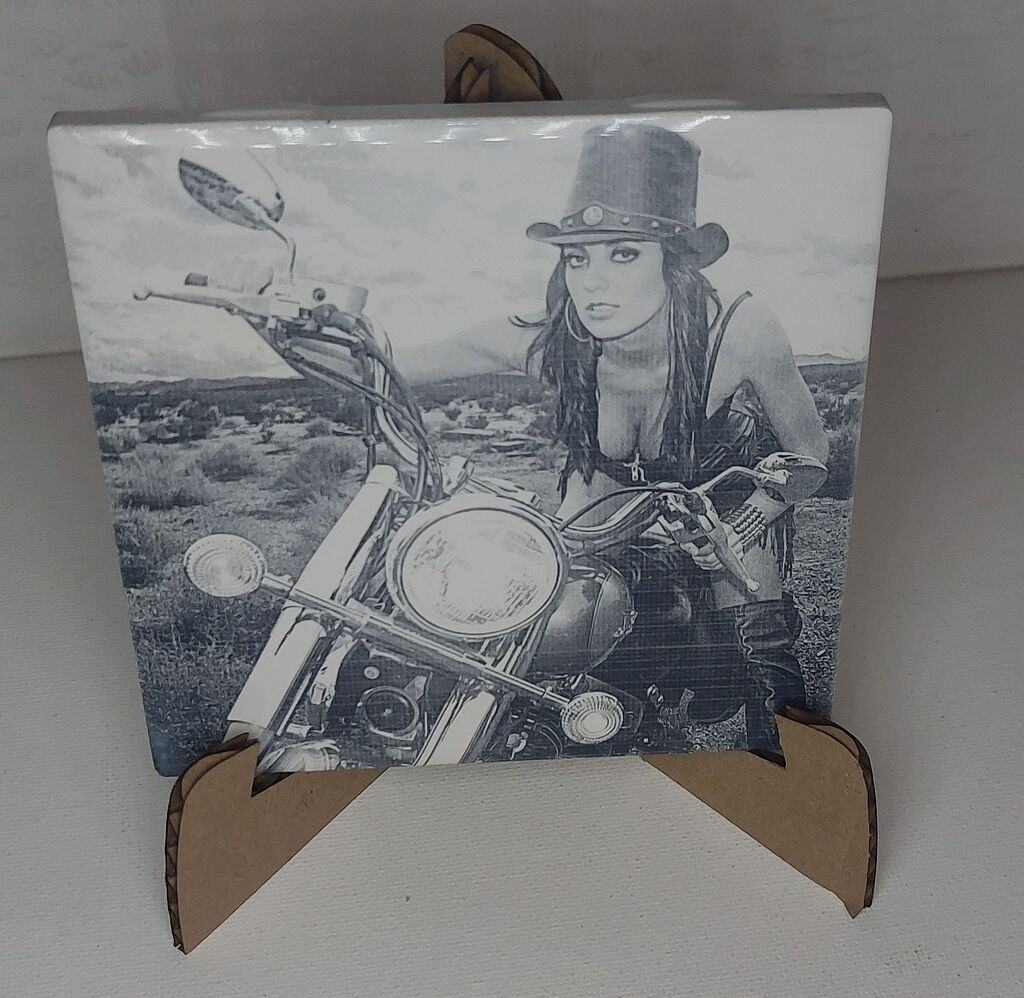 Biker Club TO2 4" Tiles - Finished Creations - LightBurn Software Forum