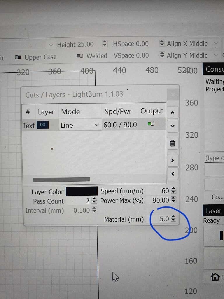 Using 'Material Depth' Importance - LightBurn Software Questions - LightBurn Software Forum
