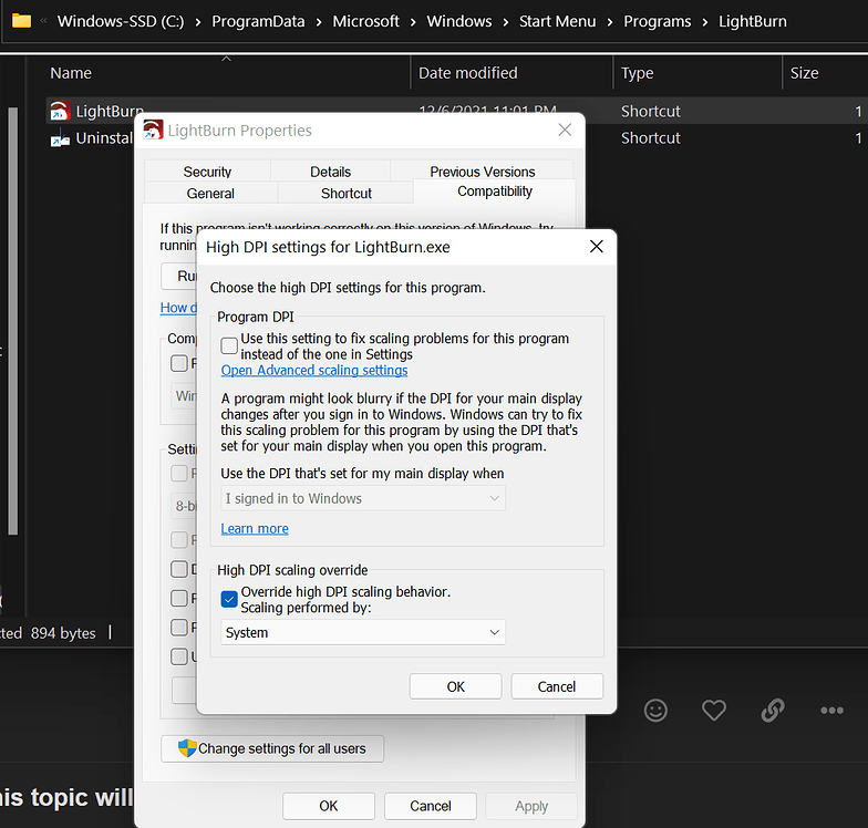 Display Monitor Resolution - LightBurn Software Questions - LightBurn ...