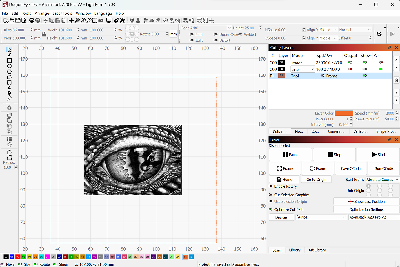 Tool Layers Not Framing Lightburn Software Questions Lightburn Software Forum