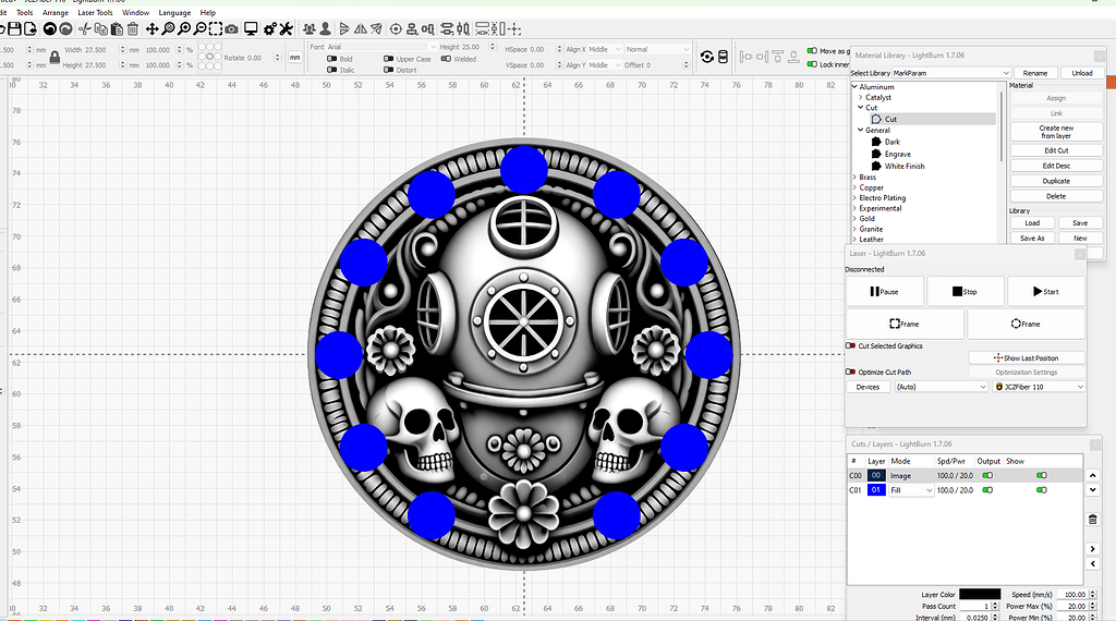 Cutting out multiple parts of imported image - LightBurn Software ...