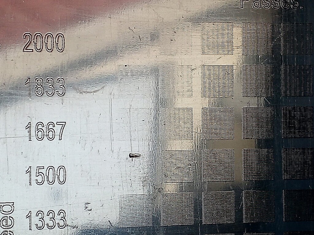 Discovering how to engrave transparent "acrylic" POLYSTYRENE with a ...