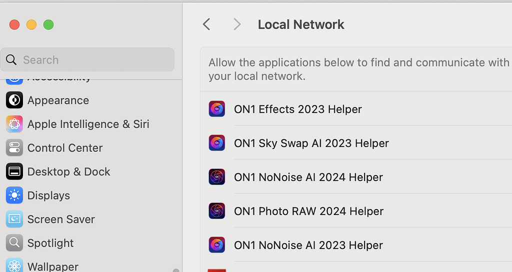 Lightburn network permissions on Sequoia 15.3 - LightBurn Hardware ...