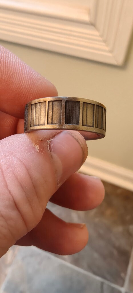 Persistent Raised Band (Skipped Line) at Rotary Slice Boundary ...