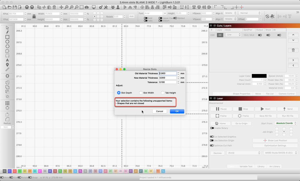 Slot and tab resizer - Community Laser Talk - LightBurn Software Forum
