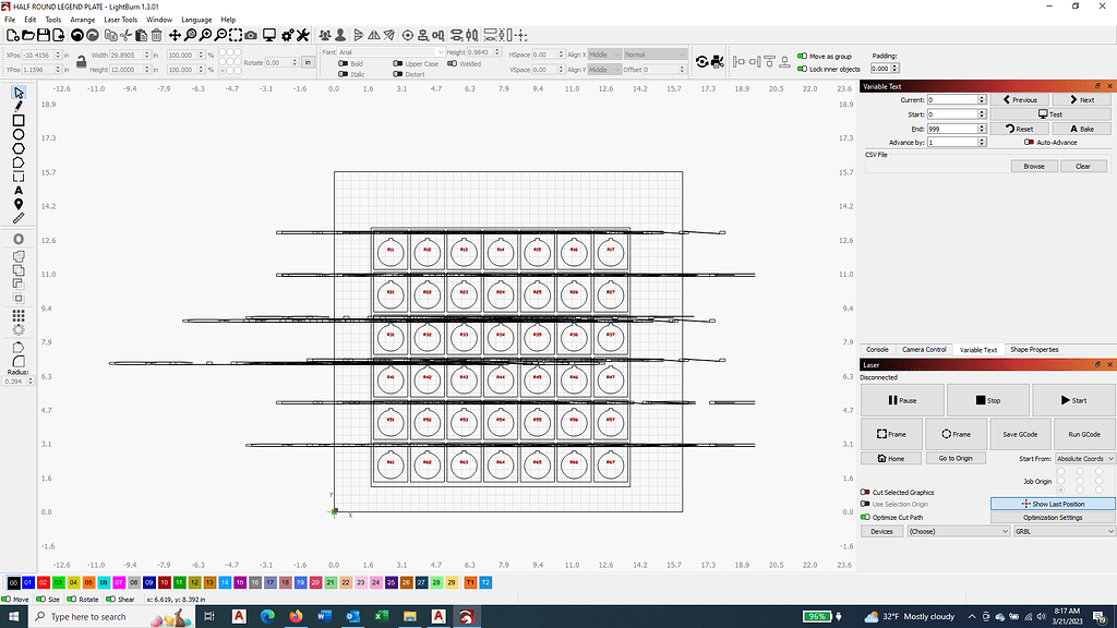 Text in dxf file doesn’t maintain format when importing to Lightburn ...