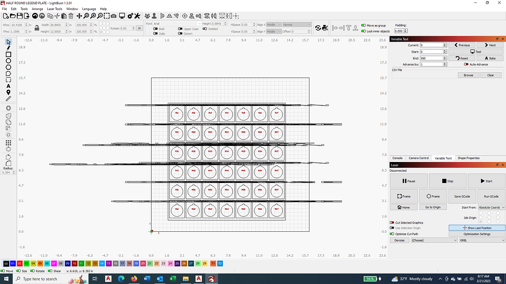 Text in dxf file doesn’t maintain format when importing to Lightburn ...