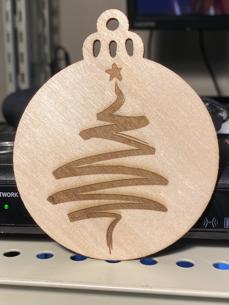 Small Christmas Ornaments - Finished Creations - LightBurn Software Forum