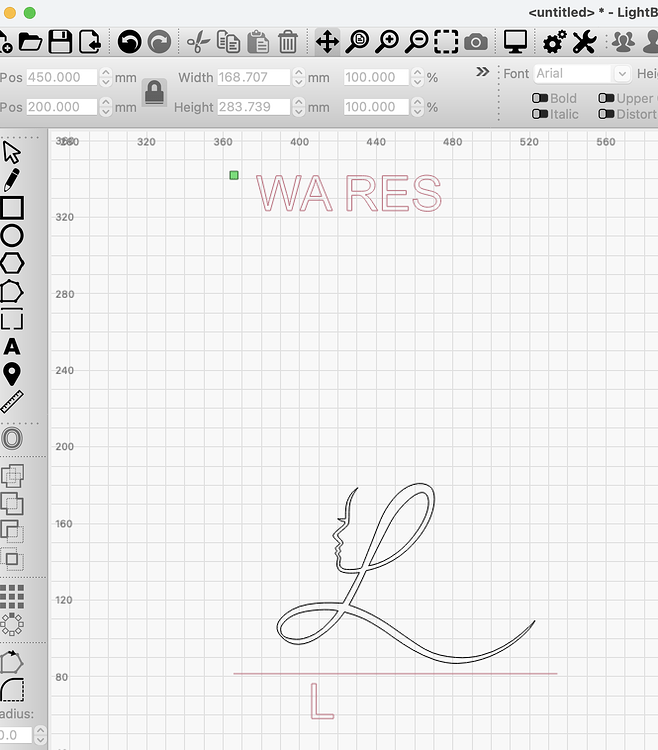 Jpeg to vector Adjust and Trace - LightBurn Software Questions ...
