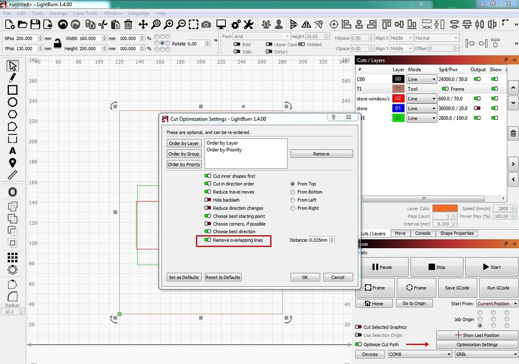 Place two shapes side by side - LightBurn Software Questions - LightBurn Software Forum