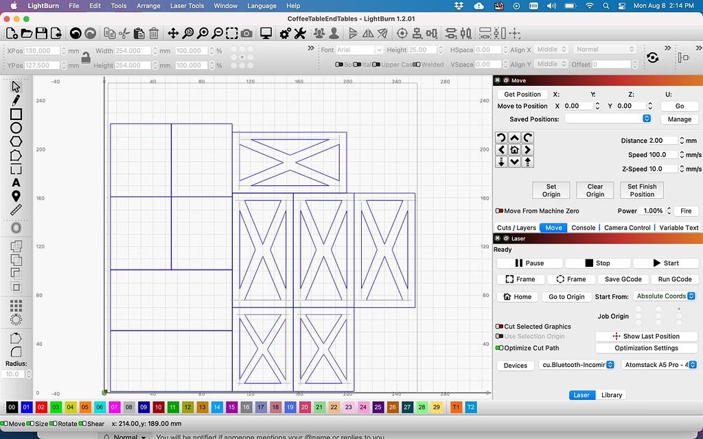 Can I optimize adjacent cuts? - LightBurn Software Questions ...