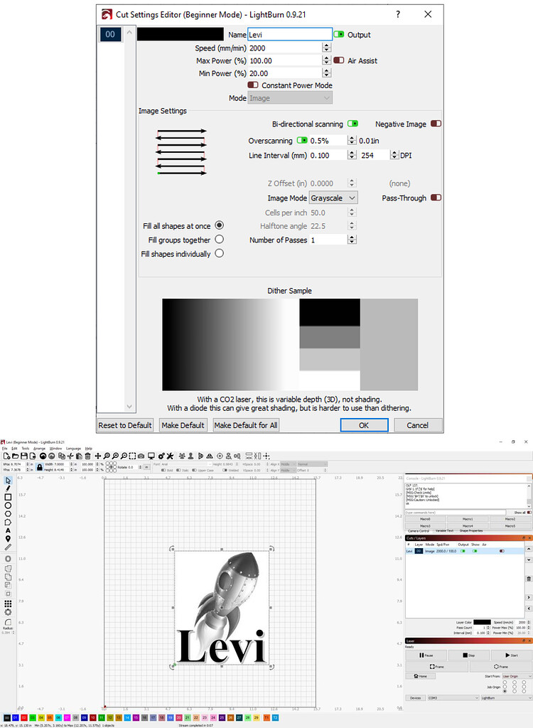 Laser does not move - LightBurn Software Questions - LightBurn Software ...