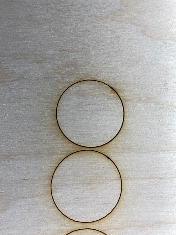 OMTech says it’s normal to have wavy/wobbly lines when engraving a ...