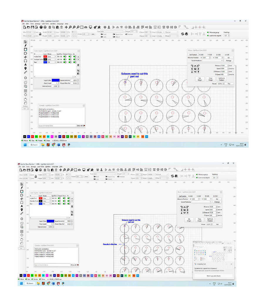 V2 Scissors not working correctly - LightBurn Software Questions - LightBurn Software Forum