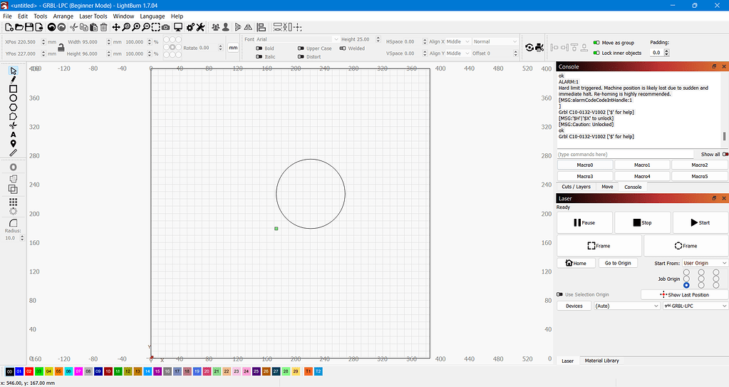 Alarm 1 on Atomstack A40 Pro V2 - GRBL - LightBurn Software Forum
