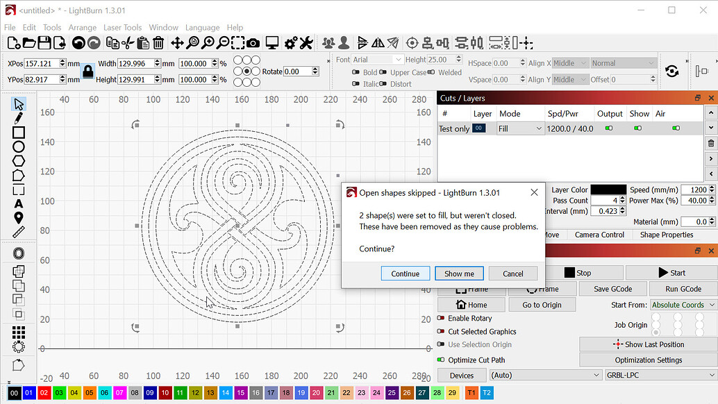 Two Trees TTS-55 - Failed Etch - missing engraving - TwoTrees ...