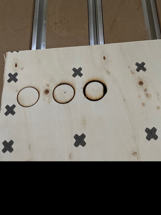 Cutting through wood with Lightburn - LightBurn Software Questions ...