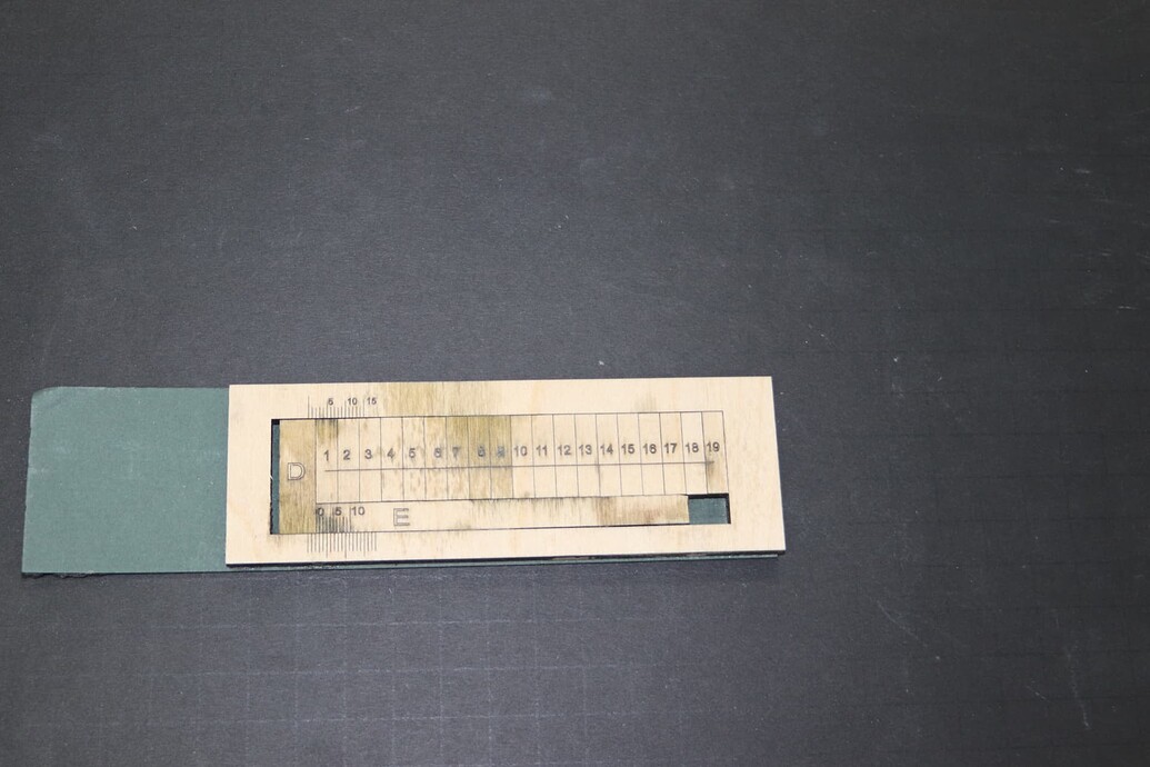 Kerf Offset test: with built-in vernier scale for accuracy, no tools ...