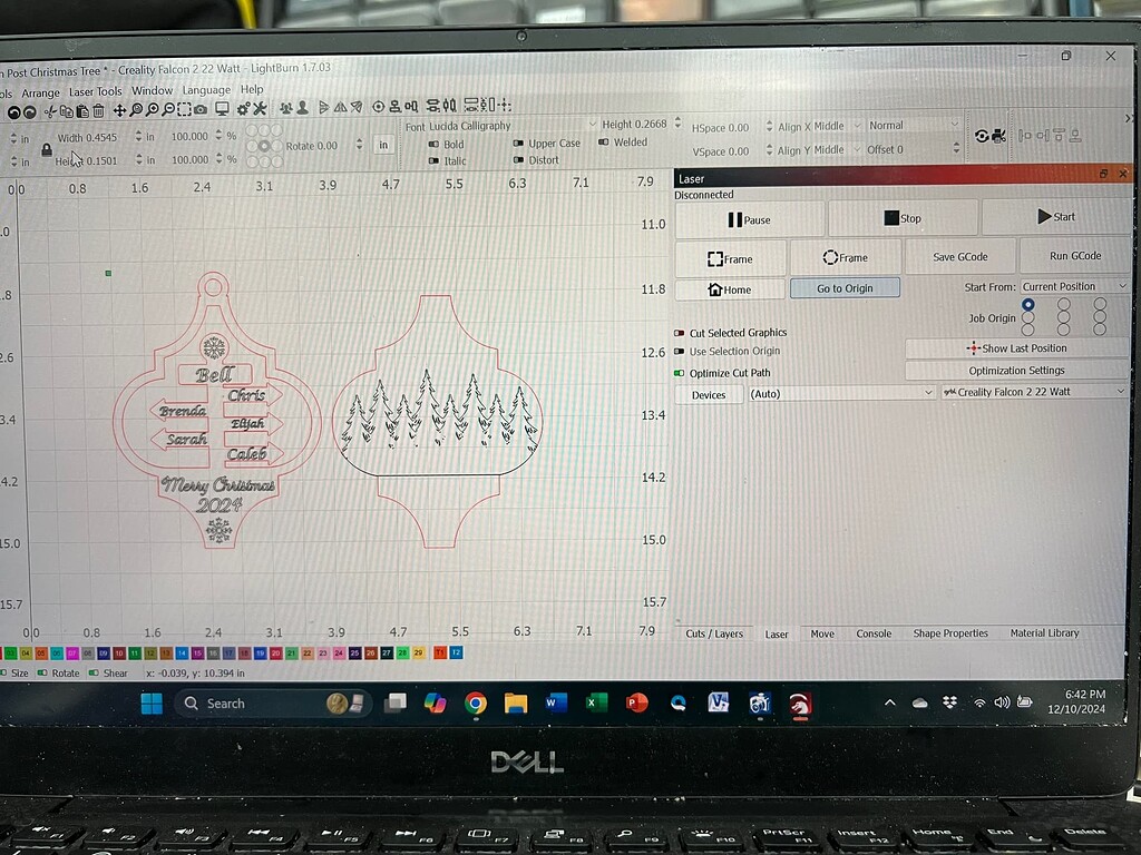 Laser is framing and engraving backwards/inverted - LightBurn Software ...