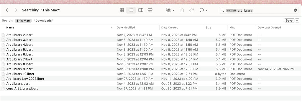 Art Library unable to load - OS Specific - LightBurn Software Forum