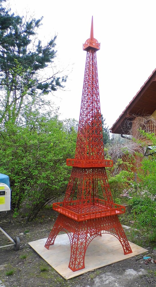 1/400th scale Eiffel Tower - Project Files - LightBurn Software Forum