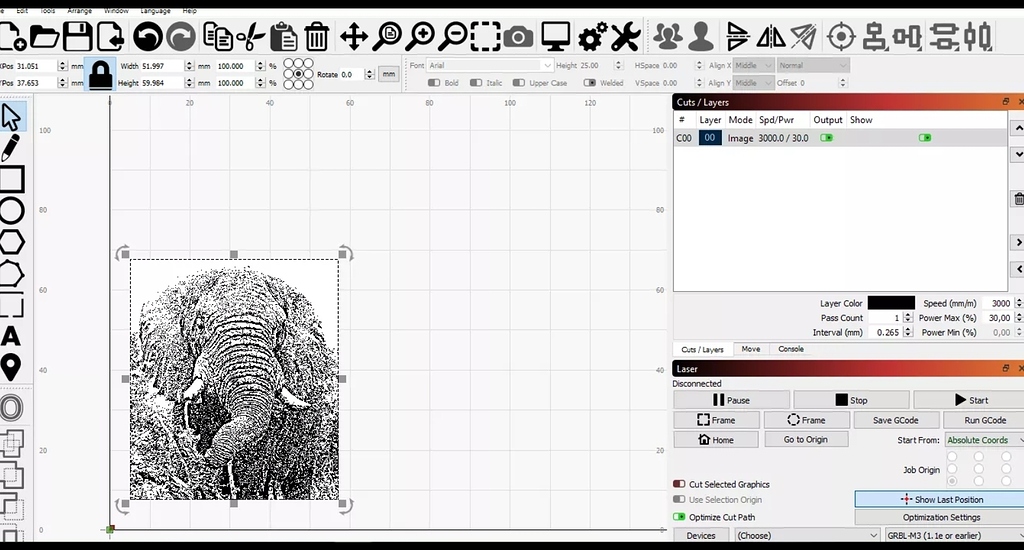 Speed problem in lightburn - LightBurn Software Questions [OFFICIAL] - LightBurn Software Forum