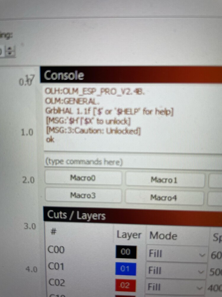 Ortur Master 3 error message - LightBurn Software Questions - LightBurn Software Forum
