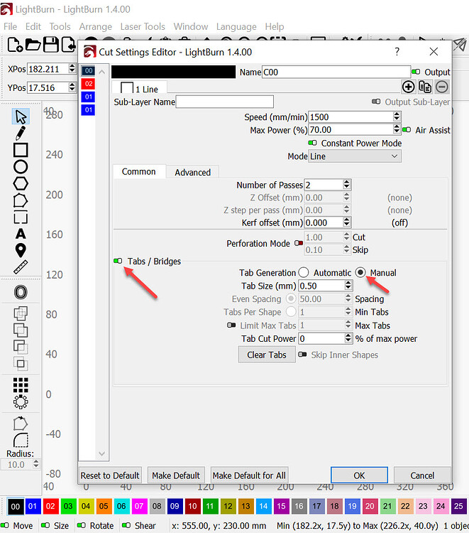 Setting Starting Point 3 By Johnjohn Lightburn Software Questions Lightburn Software Forum