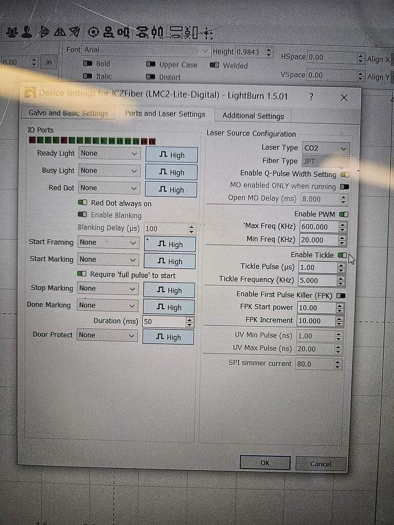 Cloudray 30 watt C02 galvo framing - Tips and Tricks - LightBurn Software Forum