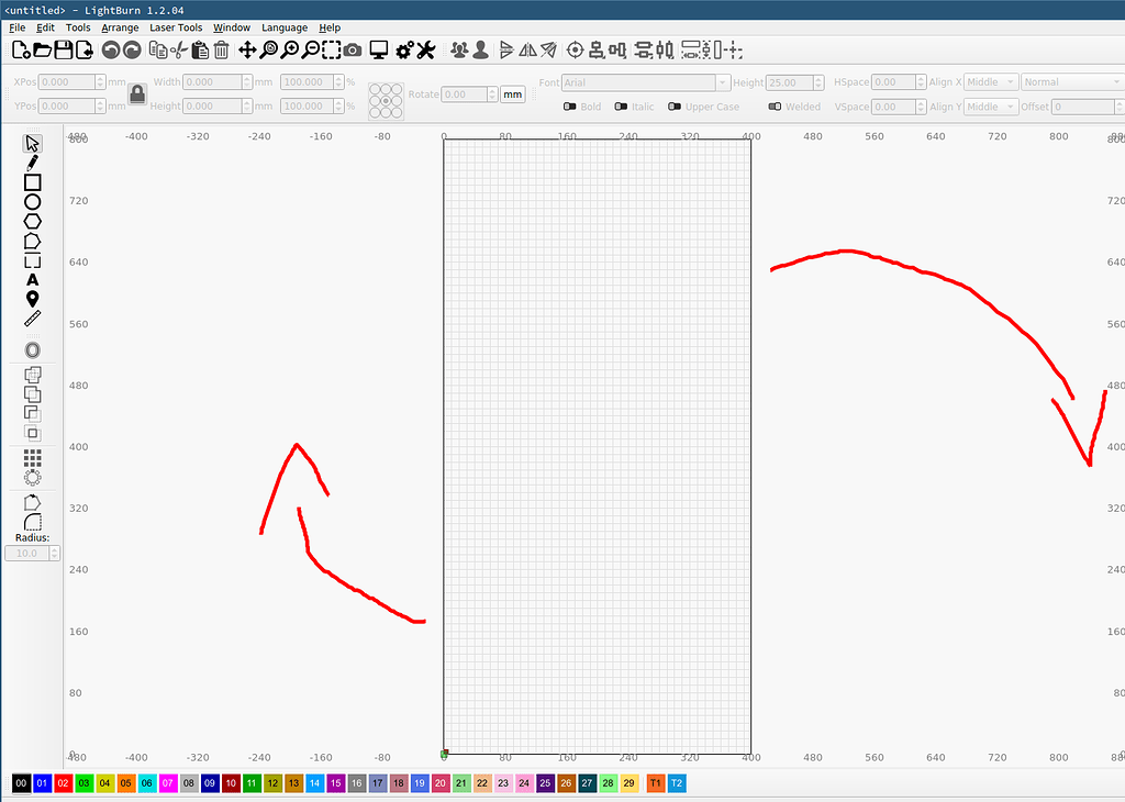 Rotate coordinate system (view only) - Tips and Tricks - LightBurn Software Forum