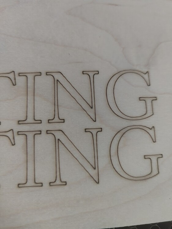 Wobbly lines on when both the x and y axis are moving at the same time ...