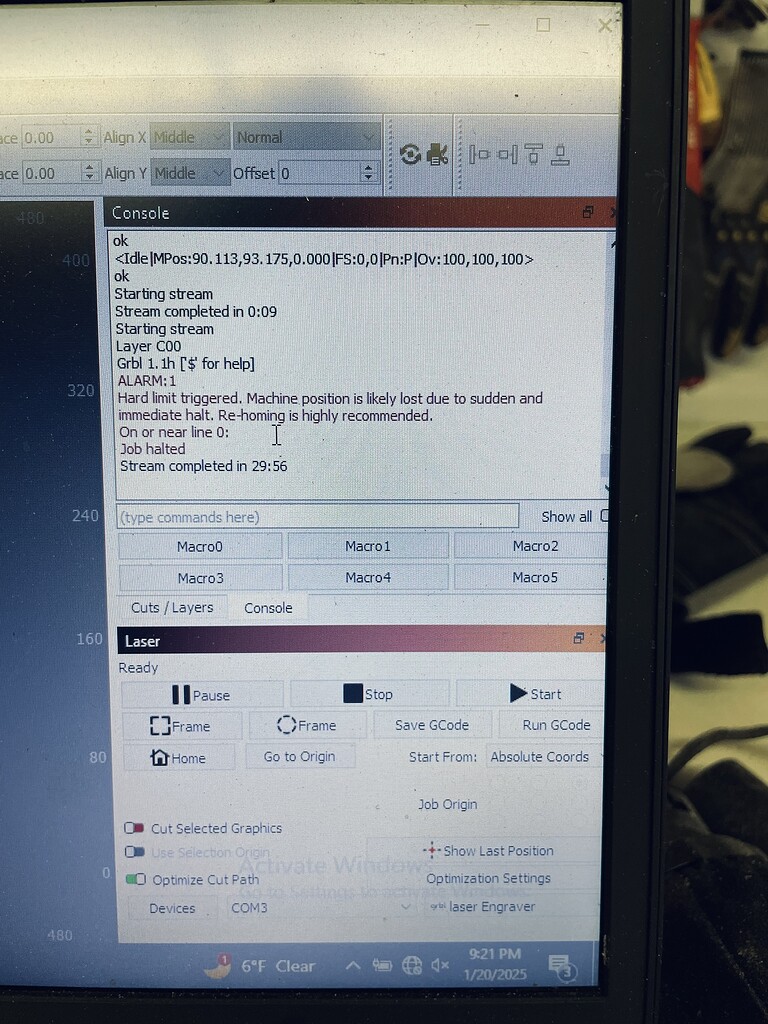 Having issues with “Fill” Function on Kentoktool 5W machine - LightBurn Software Questions ...
